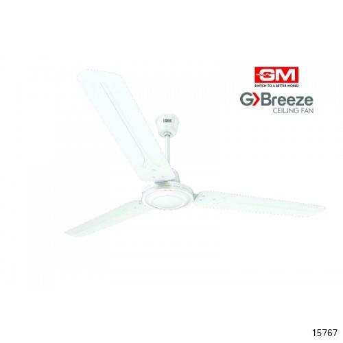 GM CEILING FAN 48'' G BREEZE WHITE - Veligaa Hardware