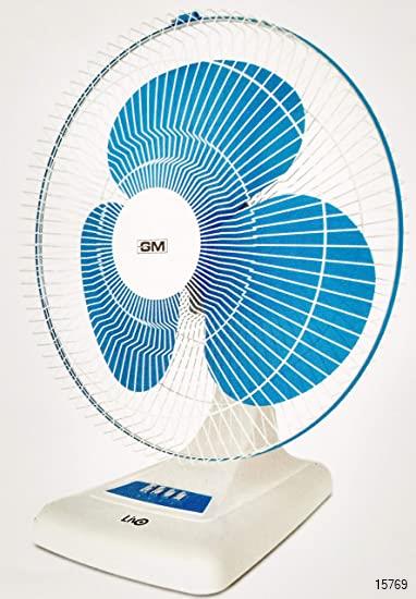 GM TABLE FAN 16'' (400MM) LIVO WHITE - Veligaa Hardware